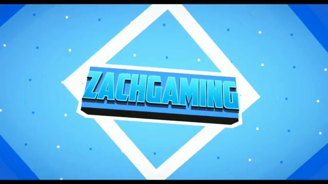 All of ZACHgaming INTROS - YouTube