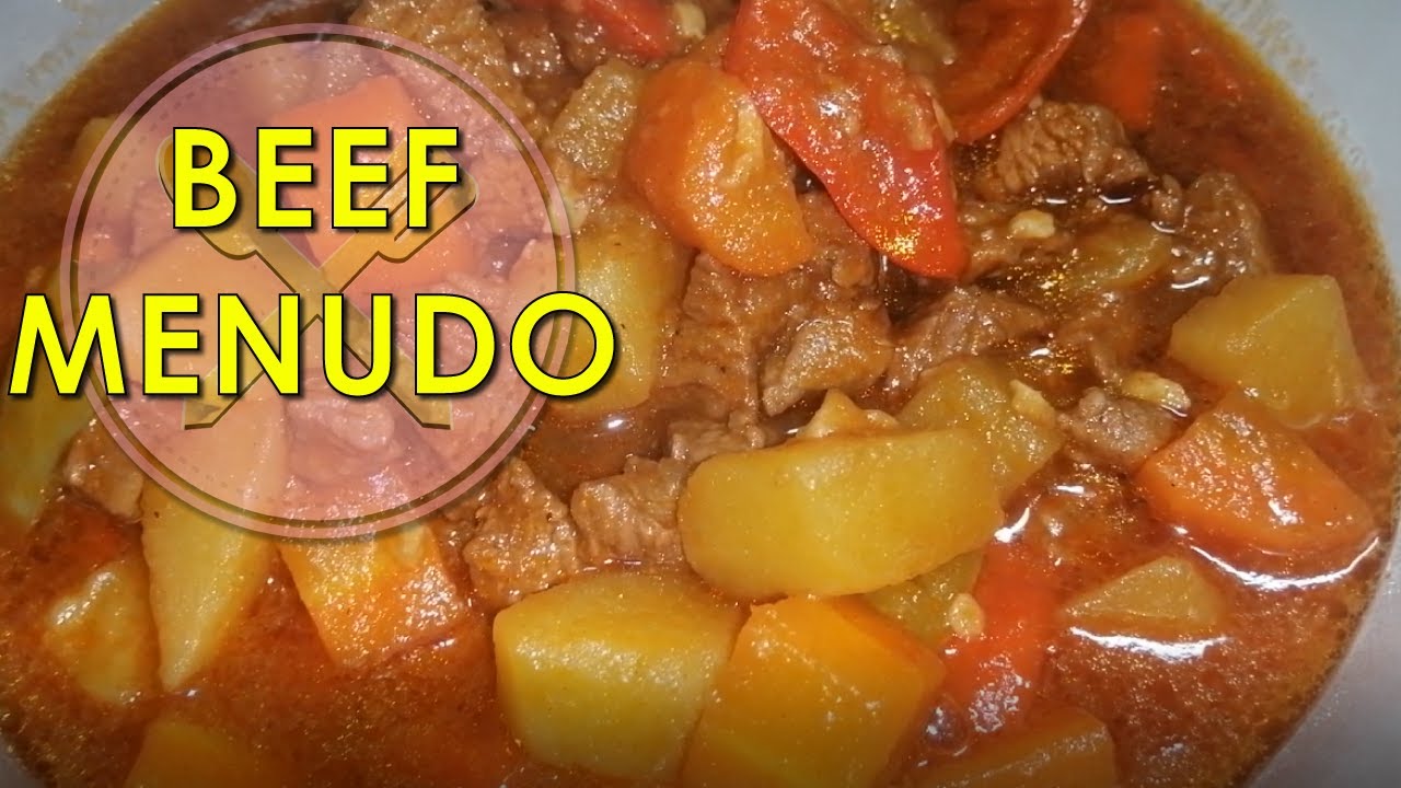 HOW TO COOK SIMPLE BEEF MENUDO | BEEF MENUDO RECIPE - YouTube