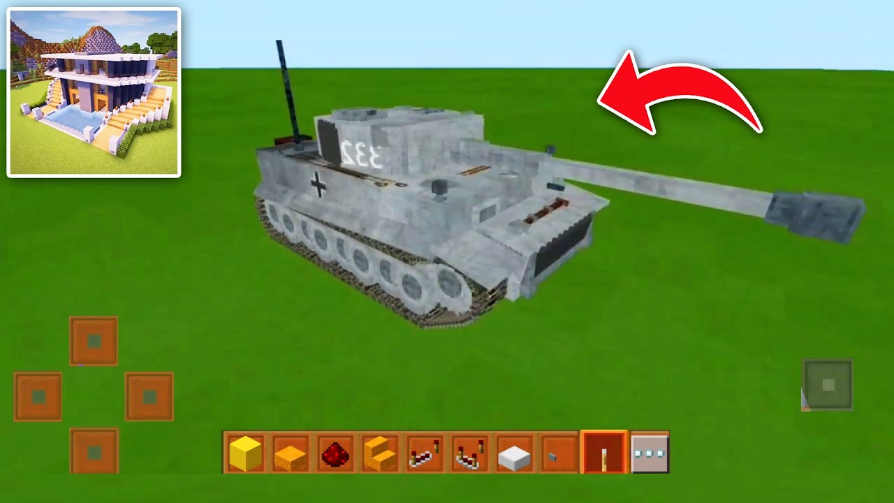 How to Make WORKING TANK in CRAFT WORLD - YouTube