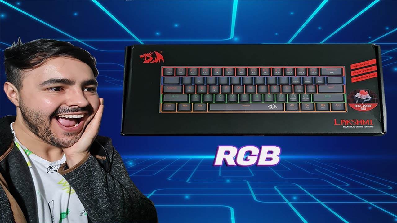 Teclado Redragon Lakshmi K606 | Aliexpress 2021 - YouTube