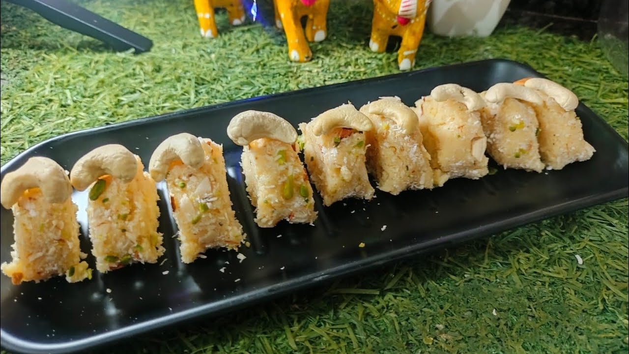 रोल मिठाई बिना गैस चलाएं |Mava mithaai ,roll mithai recipe ...