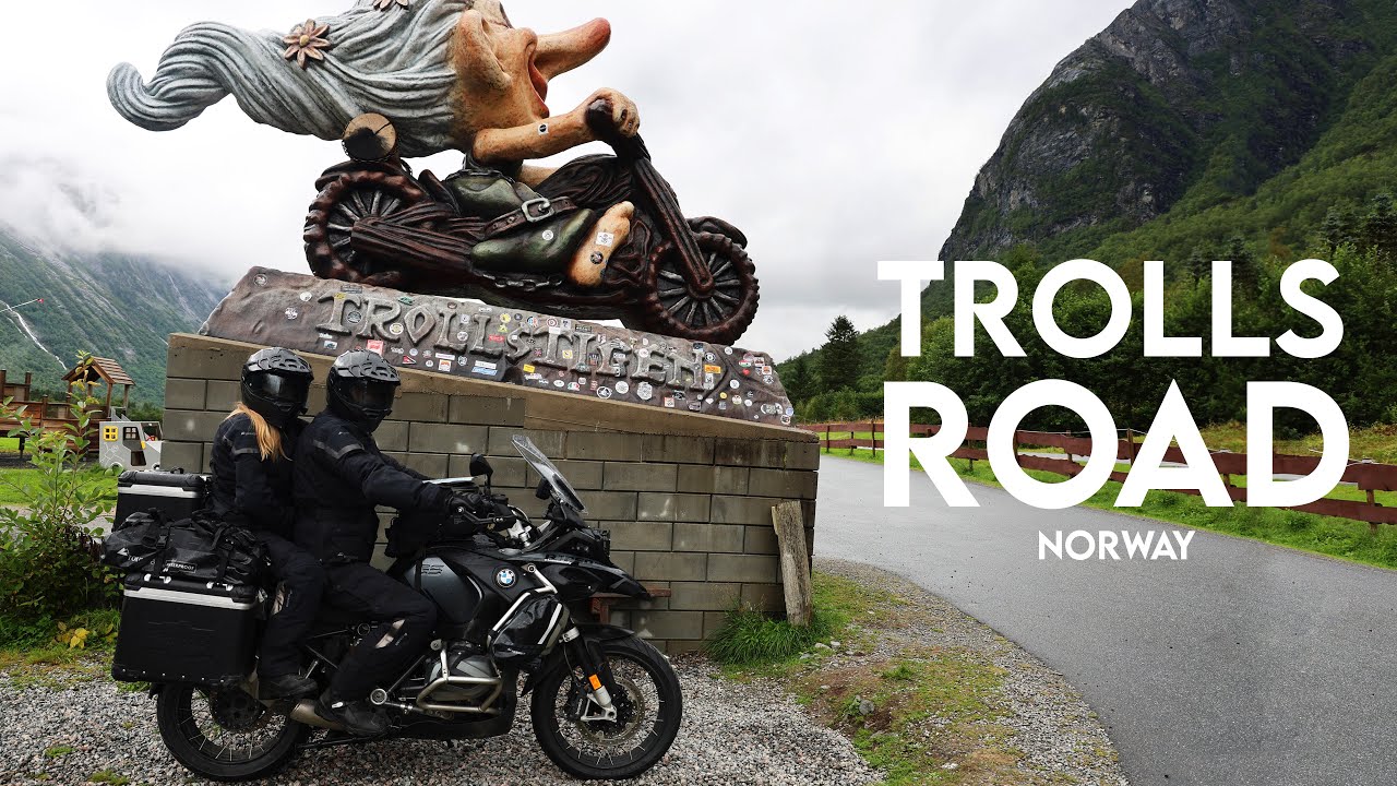 Norway Trollstigen Mountain Pass - Riding The Trolls Road 63 - YouTube