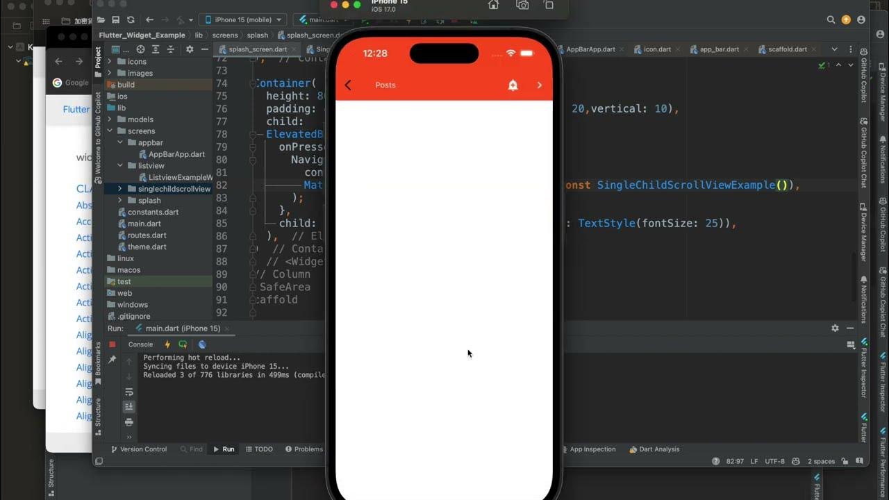 Flutter Widget SingleChildScrollView - YouTube