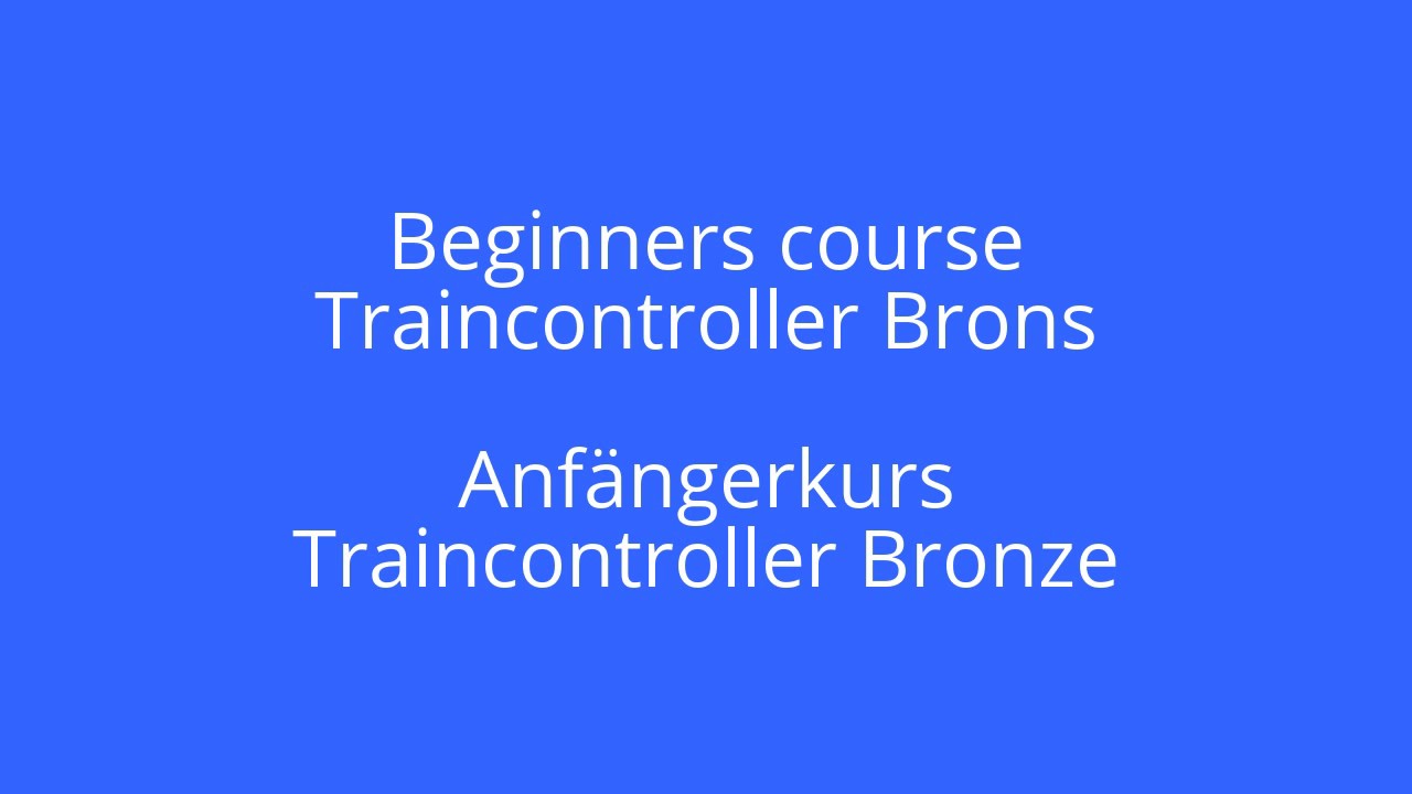 Maken van de eerste Layout in Traincontroller Brons Les 1 (Beginners ...