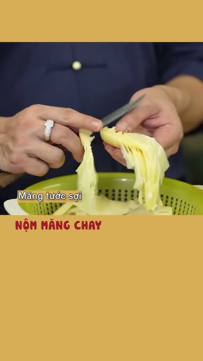 Nộm măng chay cực kỳ dễ làm #cungchauvaobep #vietnamfood #cookingshow ...