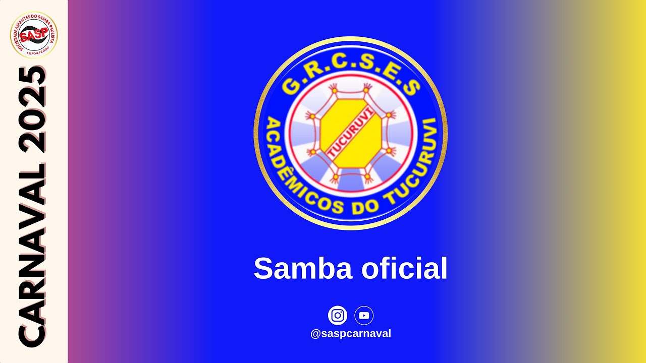 Carnaval 2025 | Samba oficial do Acadêmicos do Tucuruvi (com Hudson ...