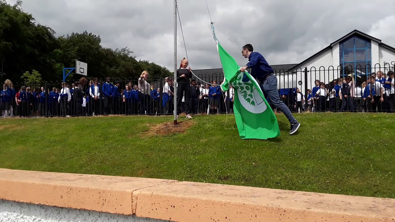 Raising of flags - YouTube