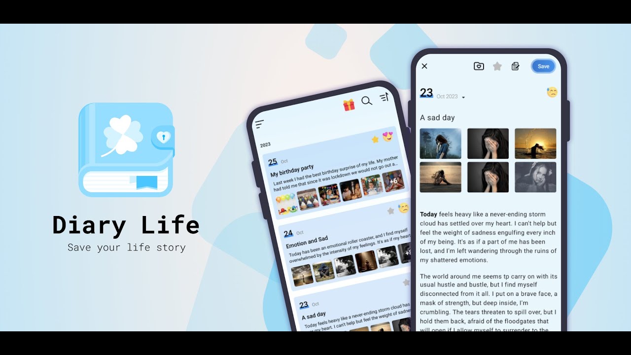 Diary Life - Daily Diary Journal - YouTube