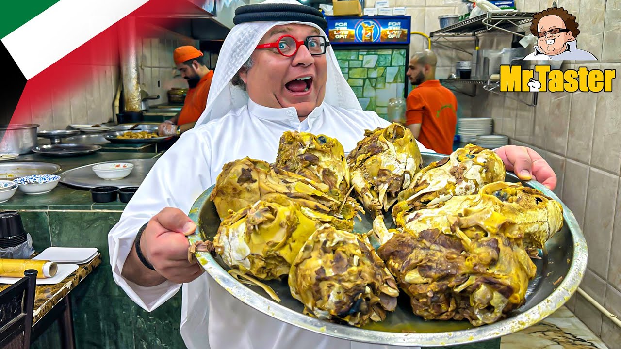 KING SIZE SHEEP HEAD! Persian Food at Al Shamam Famous Irani-Kuwaiti ...