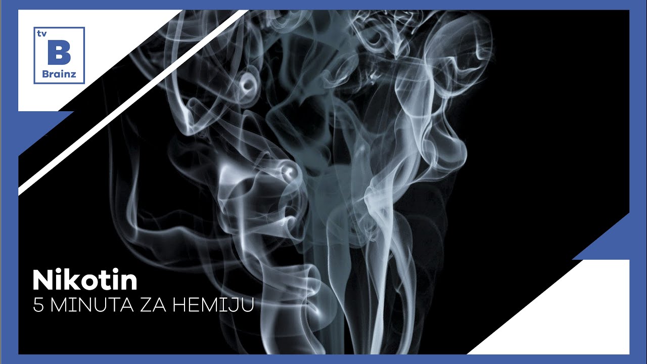 5 minuta za hemiju - Nikotin - YouTube