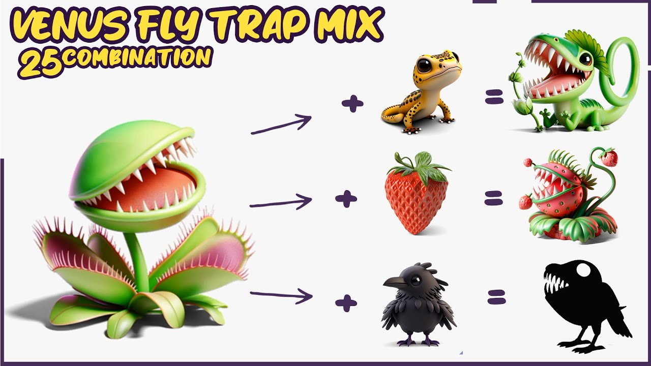 All VENUS FLY TRAP ! fusion Animash gameplay, divine and legendary ...