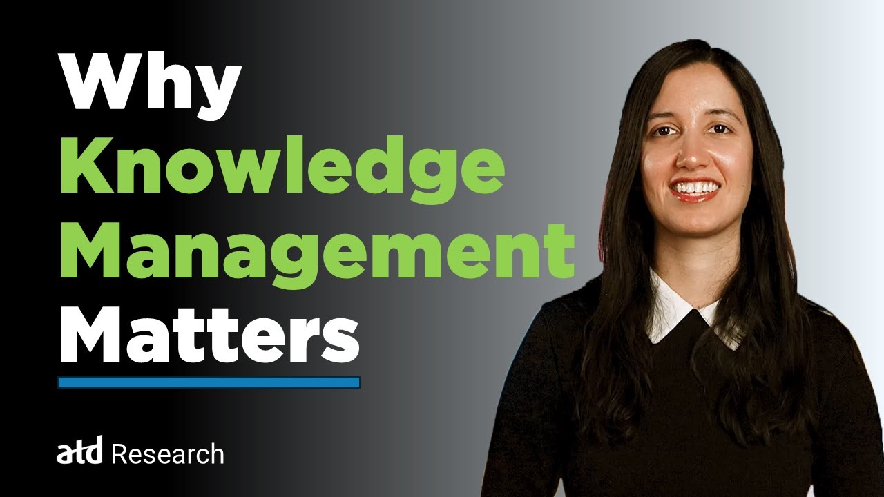 ATD Research: 4 Key Findings on Knowledge Management - YouTube