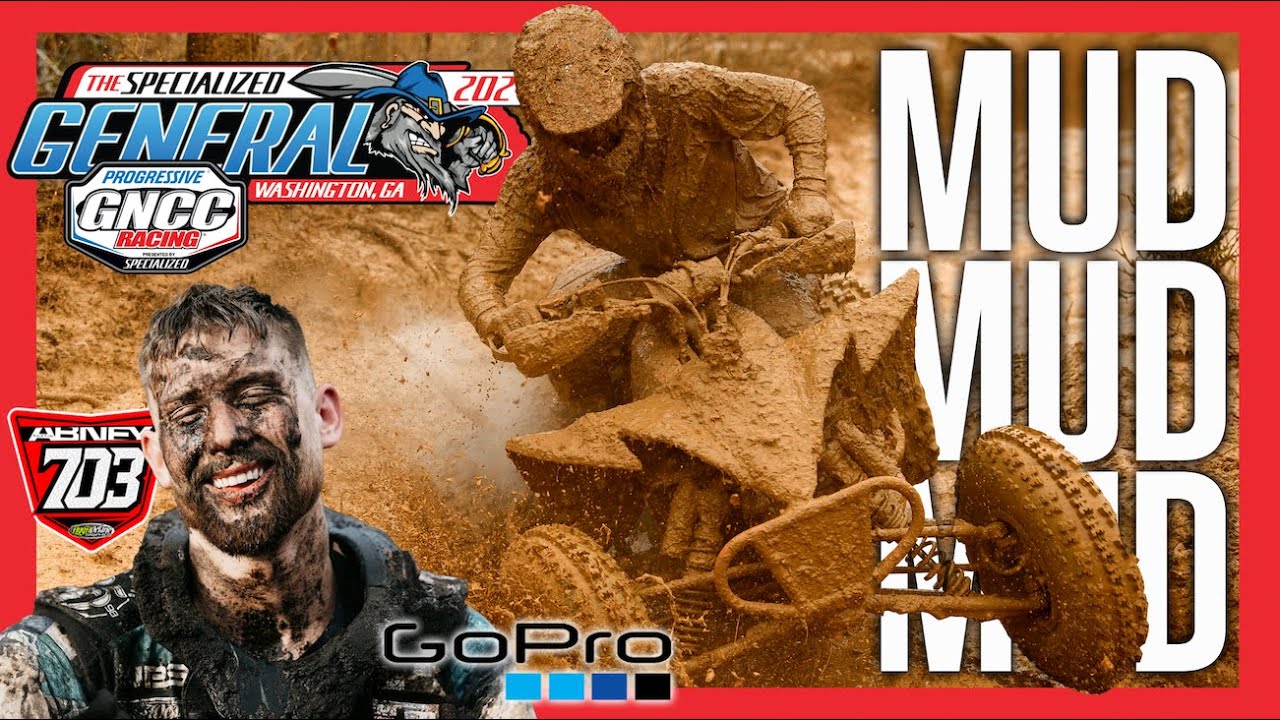 Super MUDDY First turn flip to 6th place finish. GNCC The general - YouTube
