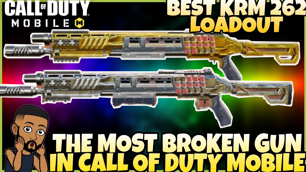 NEW BEST GUNSMITH LOADOUTS FOR KRM 262 IN CALL OF DUTY MOBILE| KRM262 ...