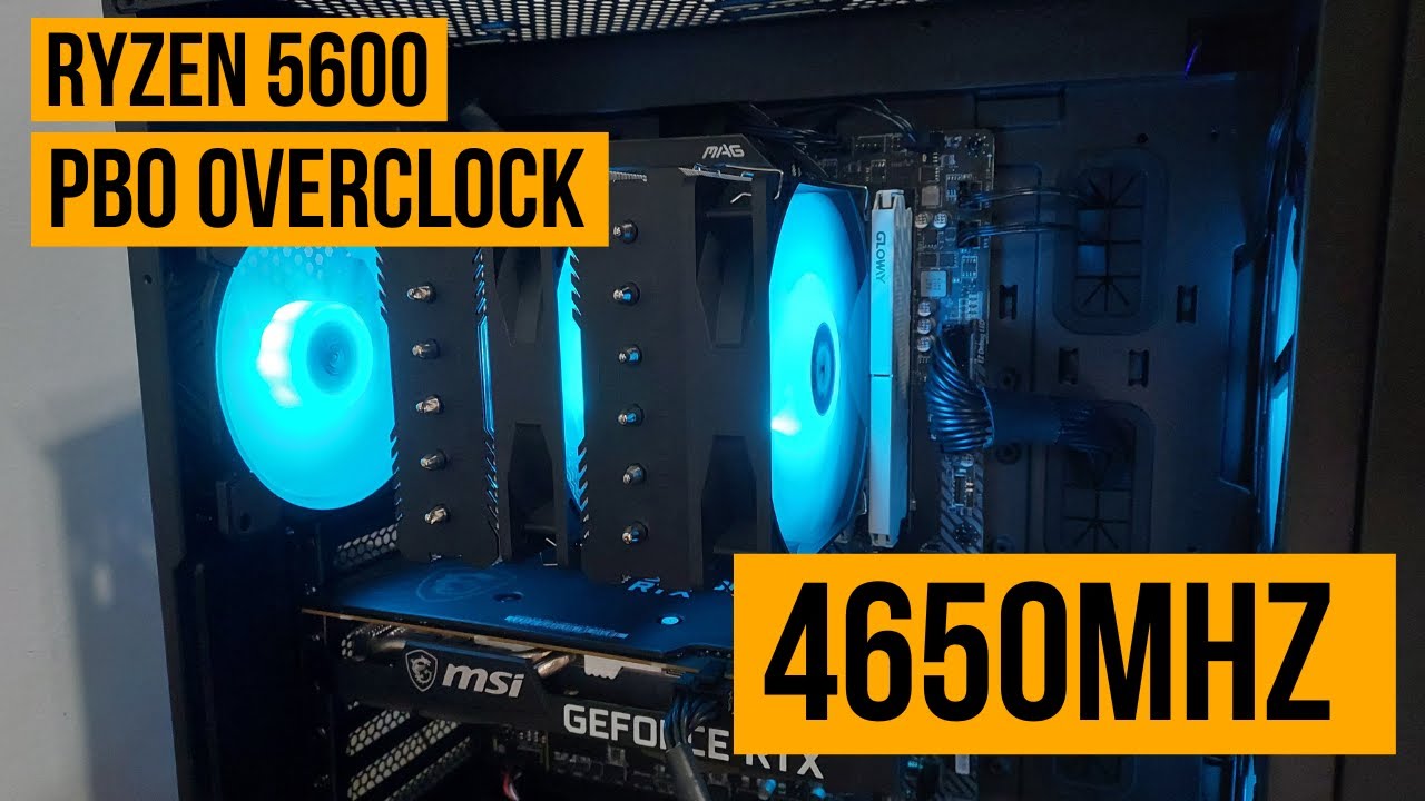 Configurando Precision Boost Overdrive PBO - Ryzen 5600 - ASUS B450M ...