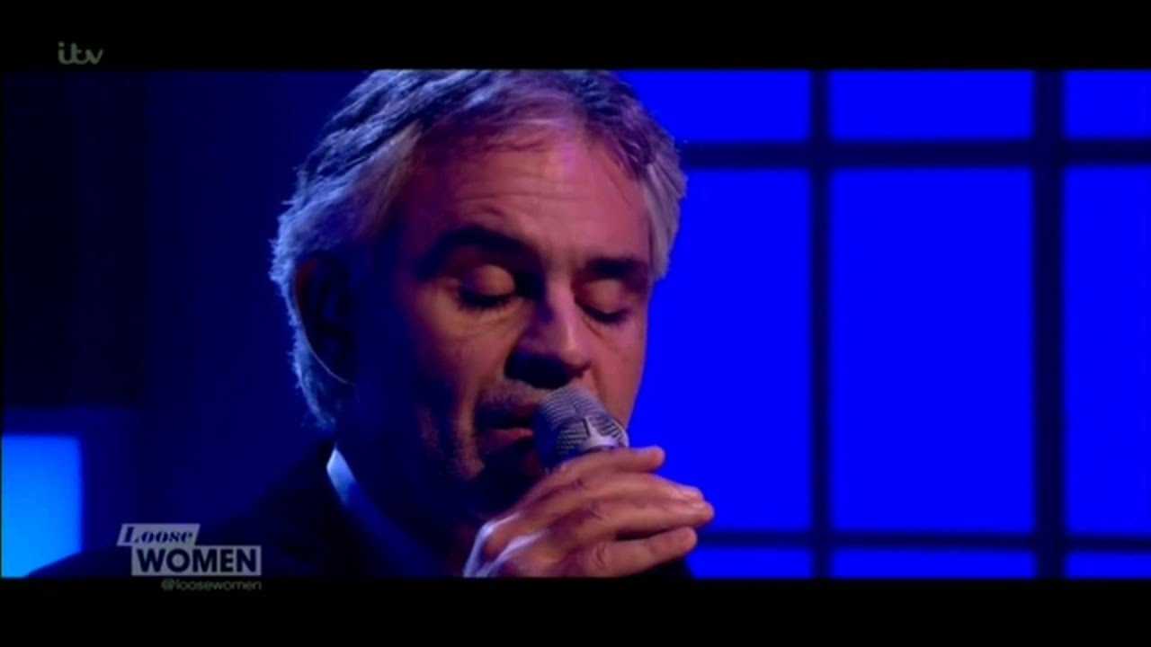 Andrea Bocelli - Music Of The Night - YouTube