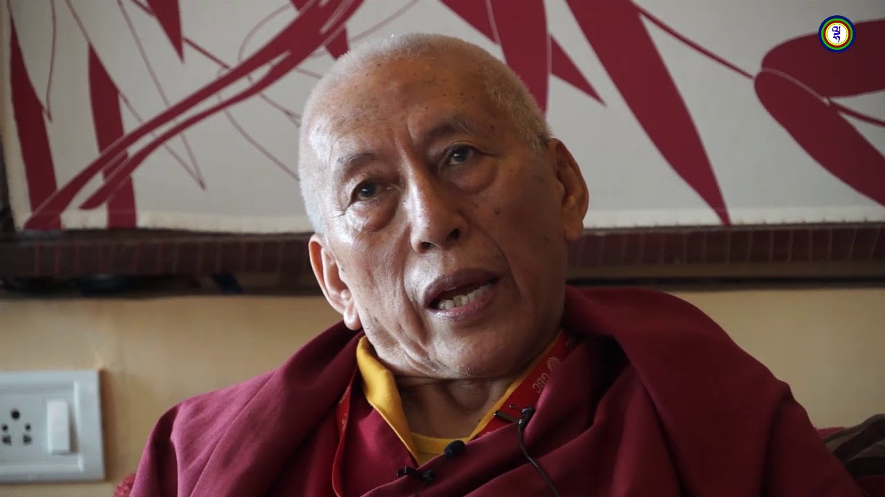 Prof. Samdhong Rinpoche was interviewed and discussed a variety topics ...