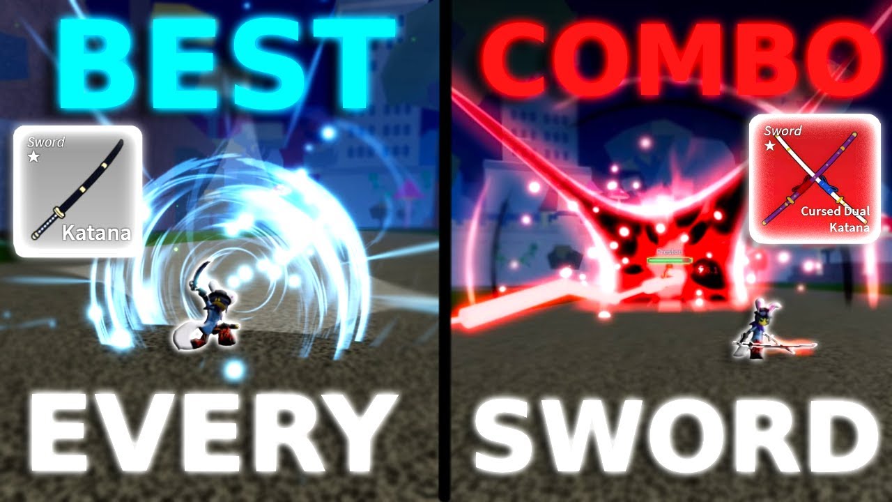 The BEST Combo for EVERY Sword in Blox Fruits... - YouTube