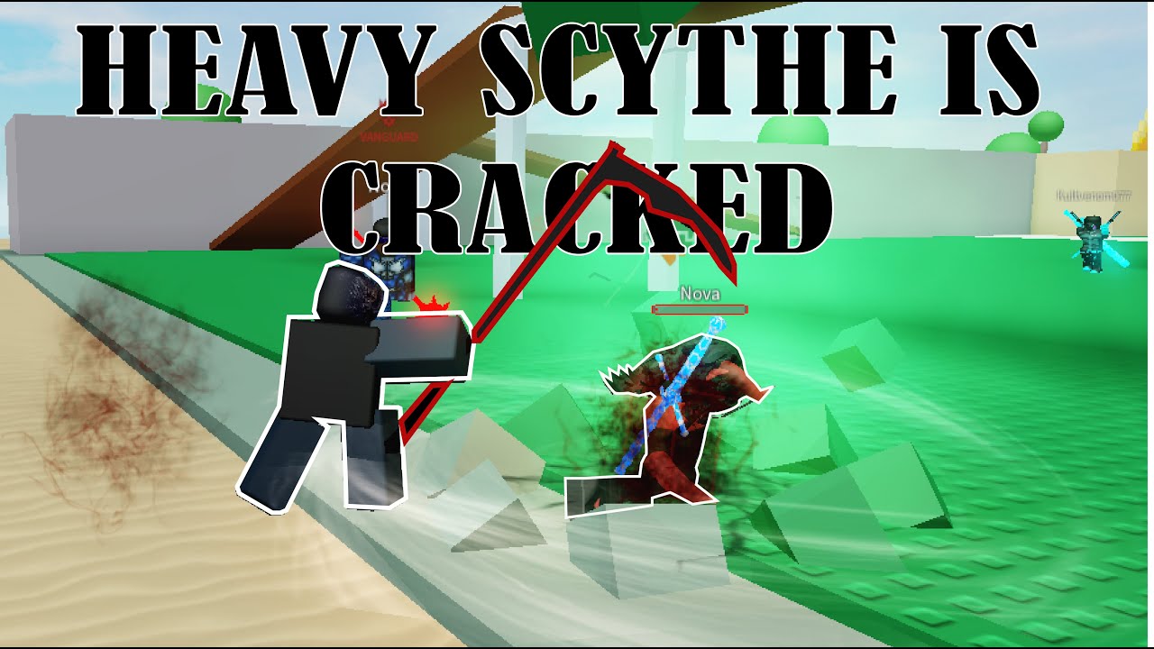 Heavy Scythe Is Too Much Fun- Combat Warriors Roblox - YouTube