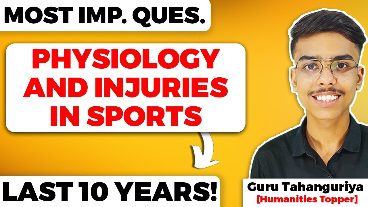 Physiology and Injuries in Sports Class 12 Physical Education Most ...