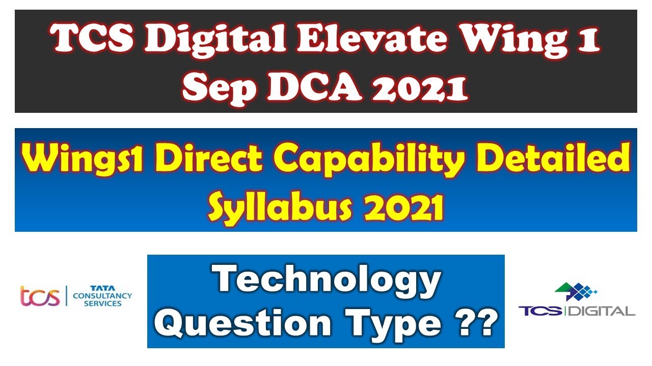 Syllabus and Question Pattern | Sep DCA 2021 | - YouTube