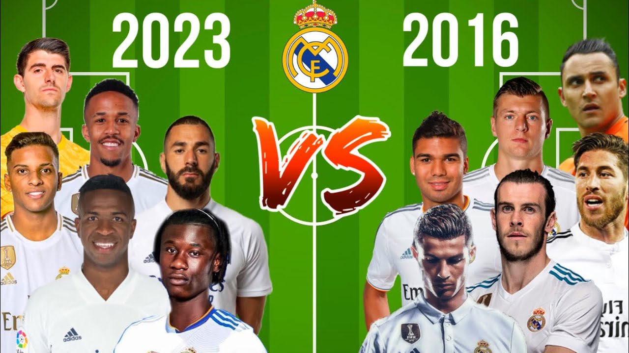 Real Madrid 2023 🆚 Real Madrid 2016🔥ULTRA VS💪 - YouTube