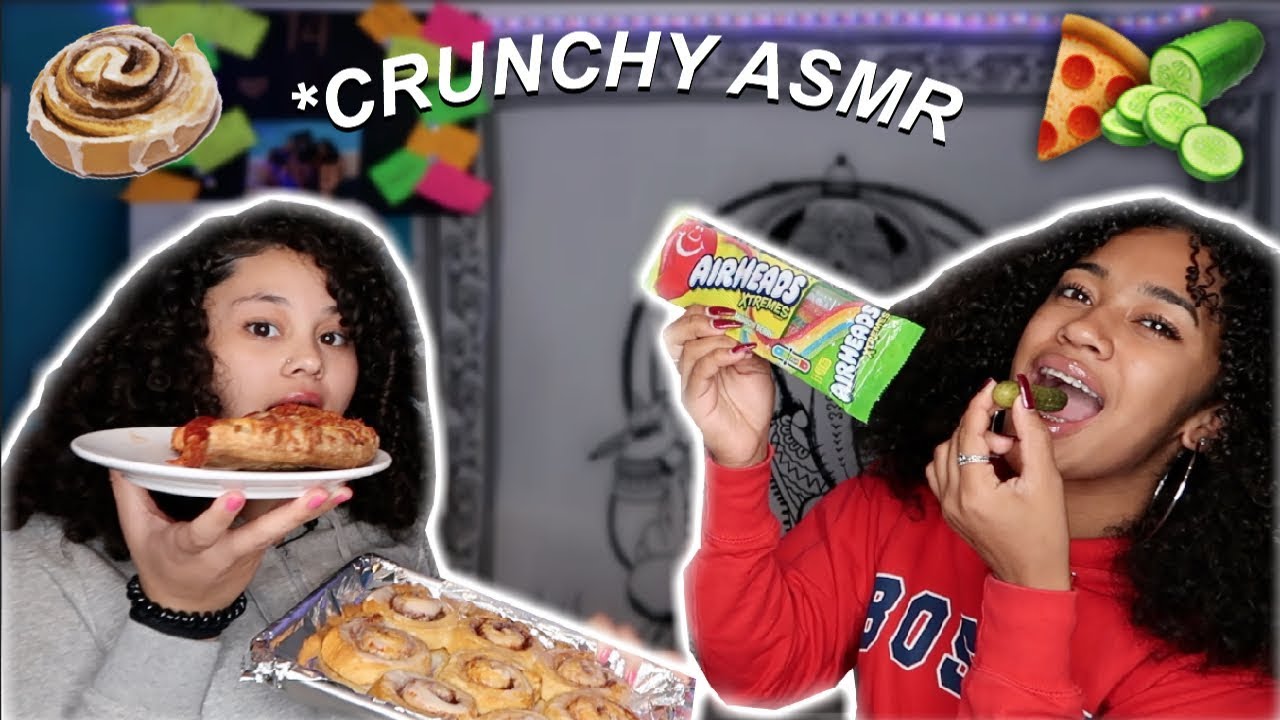 WE TRIED ASMR *CRUNCHY - YouTube