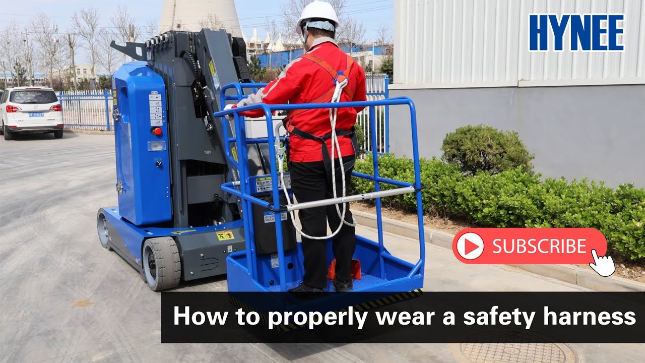 5️⃣ During Use: Aerial Work Platform Safety Harness = Lifeline! - YouTube