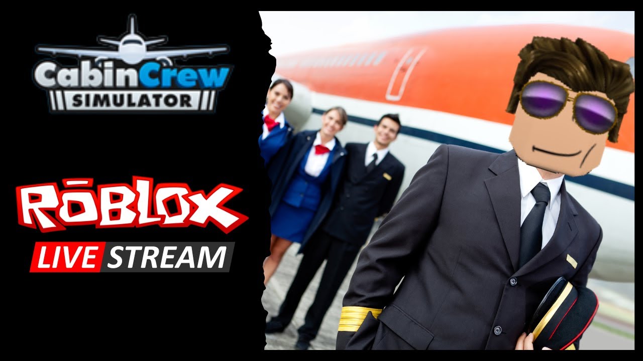 Roblox Monday Funday Cabin Crew Simulator with The RockSteadies! - YouTube