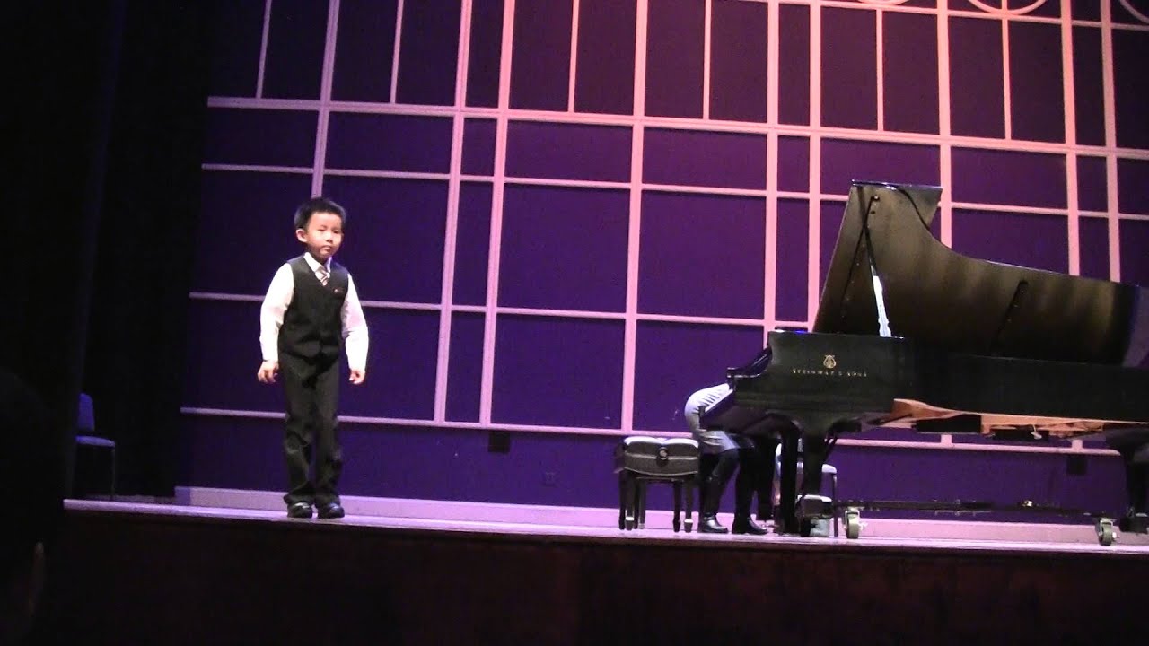 Dorothy Sutton Performance Festival 2015 Sonatina in G major Anh. 5 by ...