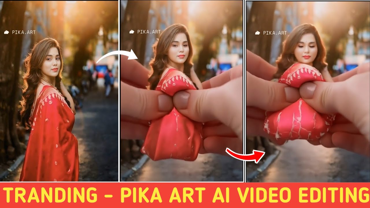 Trending Ai TikTok & Instagram Video Editing In Pika Art 😱 | নতুন ভাইরাল এডিটিং | pika art ...