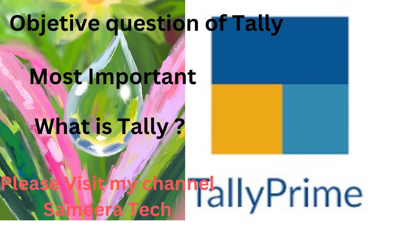 Tally objective question,tally chapter important objective question ...