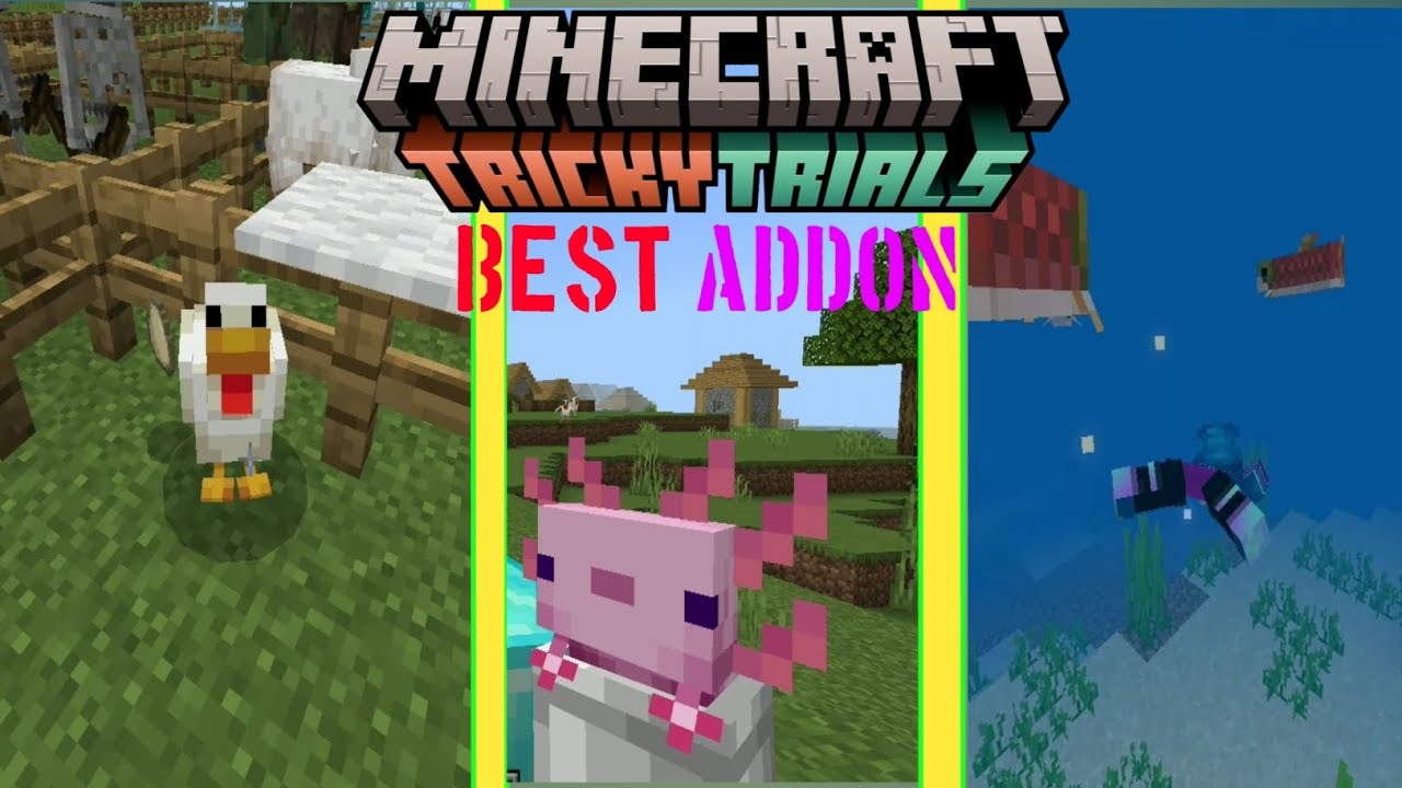 minecraft 1.21 best addon | mod name: action & stuff | @Superoragaming ...
