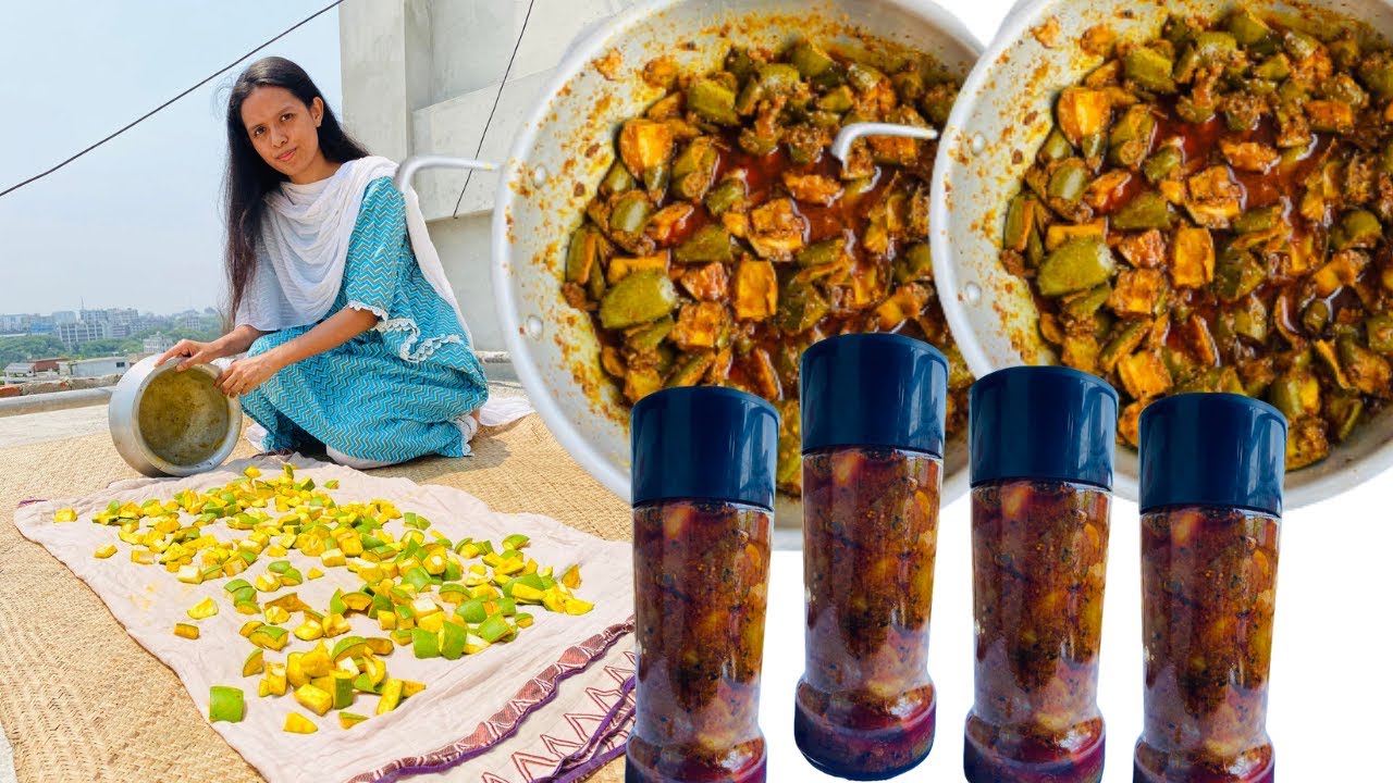 আমের আচার এভাবে বানালে ১ বছর পর্যন্ত ভালো থাকবে এবং স্বাদে হবে সেরা ...