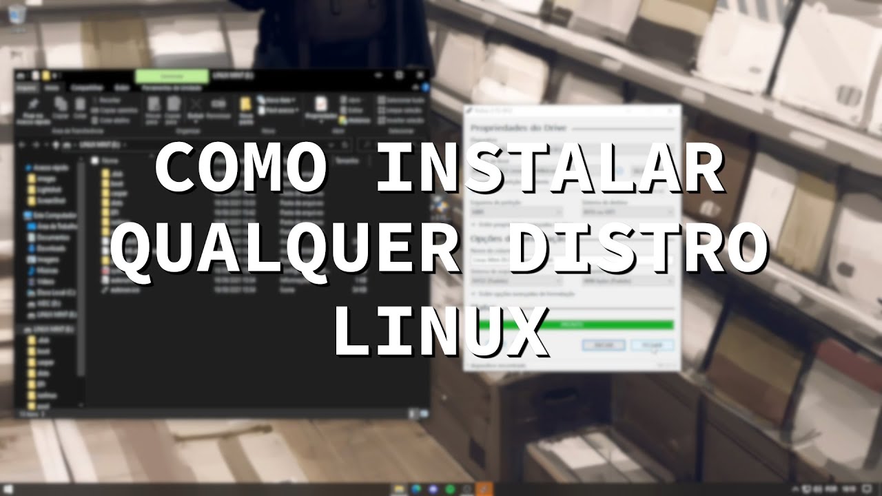 Como instalar Linux - YouTube