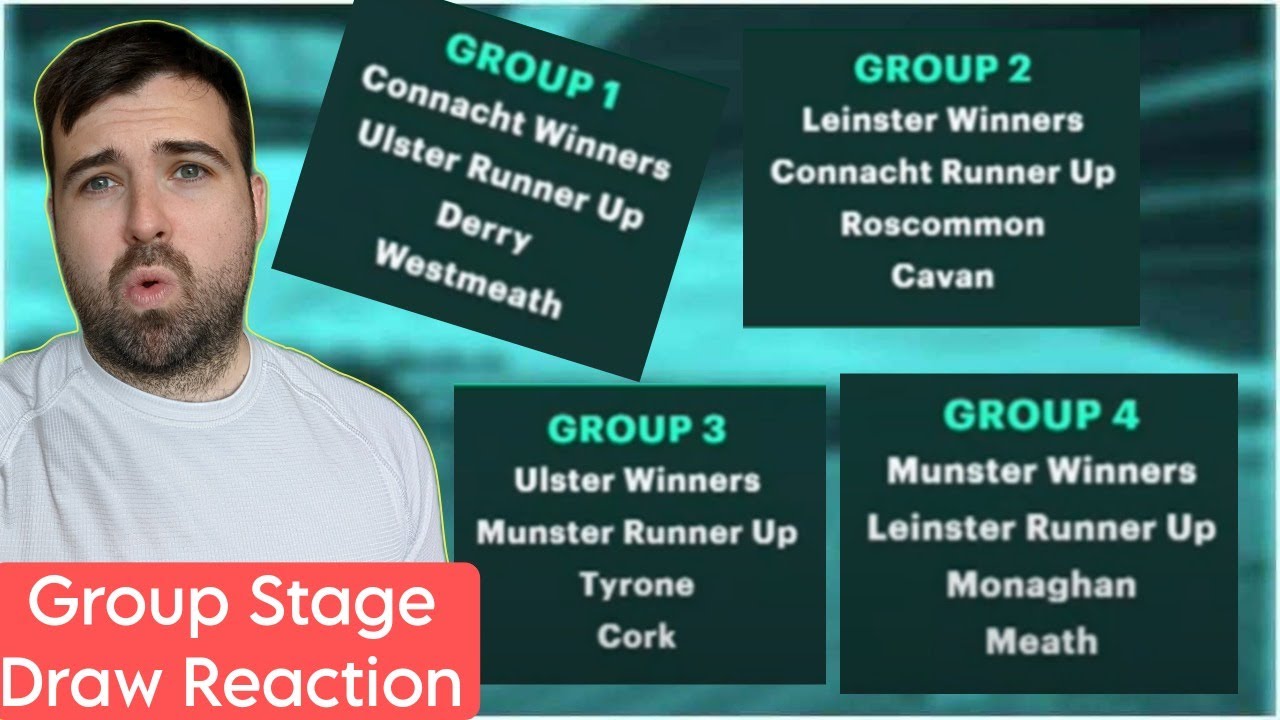 Group Stage Draw Reaction 😱 - YouTube