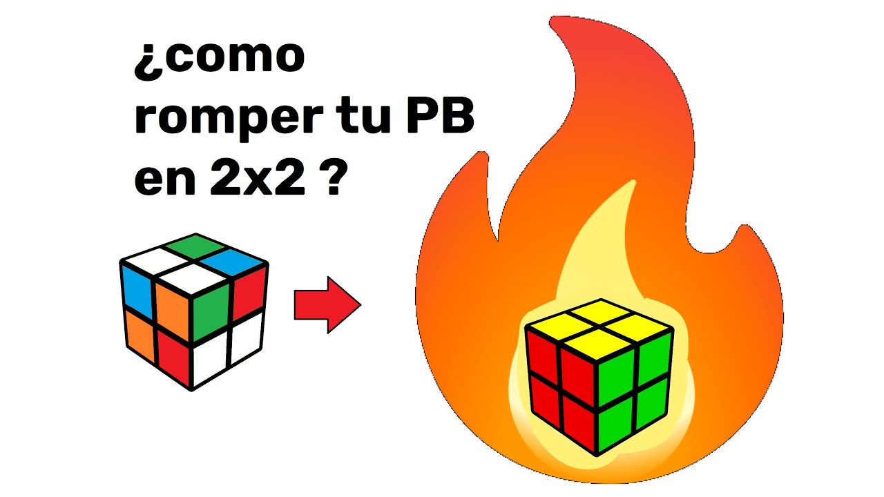 Como romper tu PB en el cubo Rubik 2x2 / Scramble Fácil - YouTube