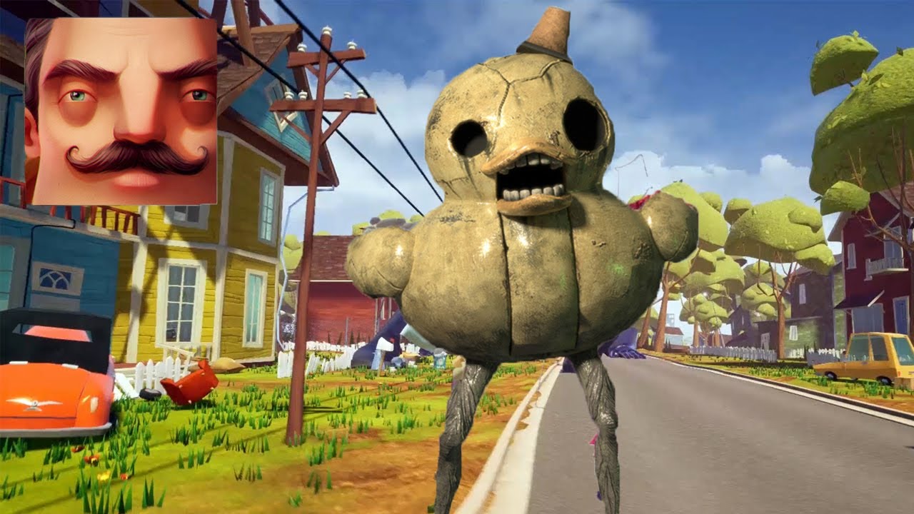 Hello Neighbor - My New Neighbor Big Duck (Dark Deception) Act 2 ...