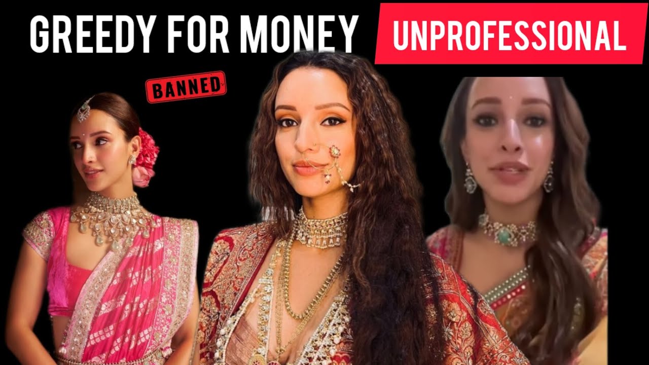 Tripti Dimri " NATIONAL CRUSH" being UNPROFESSIONAL : Tripti doing scam for money?? - YouTube