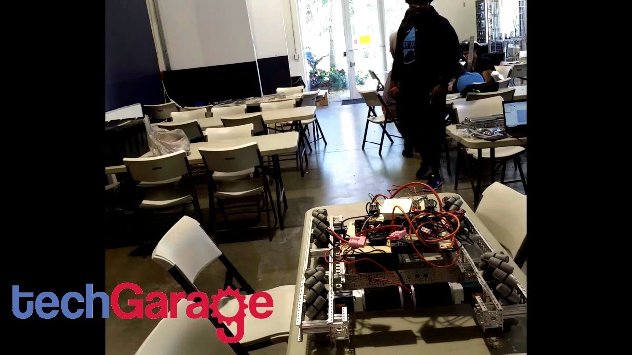 FRC Deep Space - Tech Garage Robot in 3 Days - YouTube