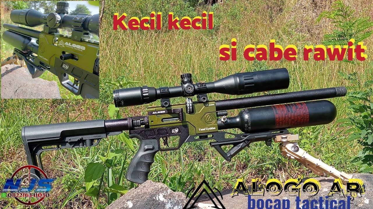 AKURASI MANTAP!! PCP PREDATOR BOCAP 350CC ALOGO AR TACTICAL BOGEL PUNYA ...