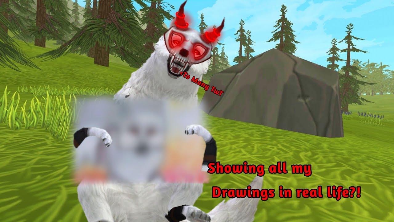 Showing all my Drawings in Real Life?!) :D! (part 1?) - YouTube