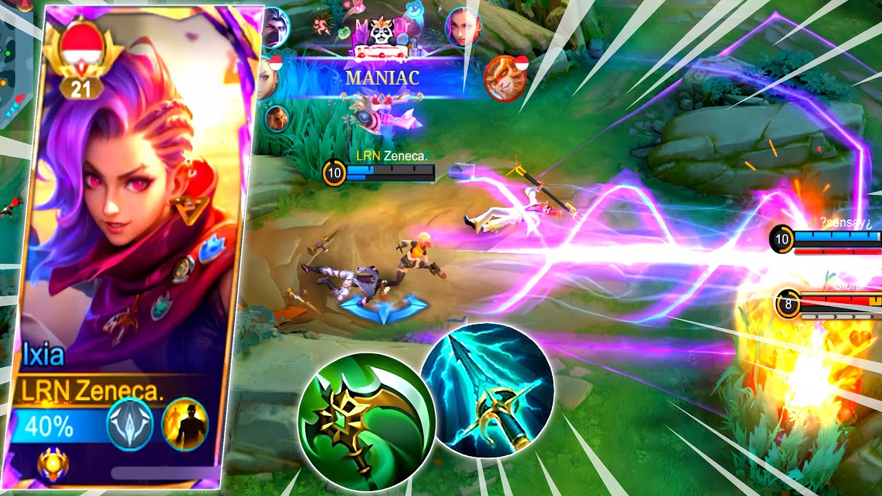 Savage !! Ixia Build Terbaru & Tersakit | Best Build Ixia Tersakit 2025 ...