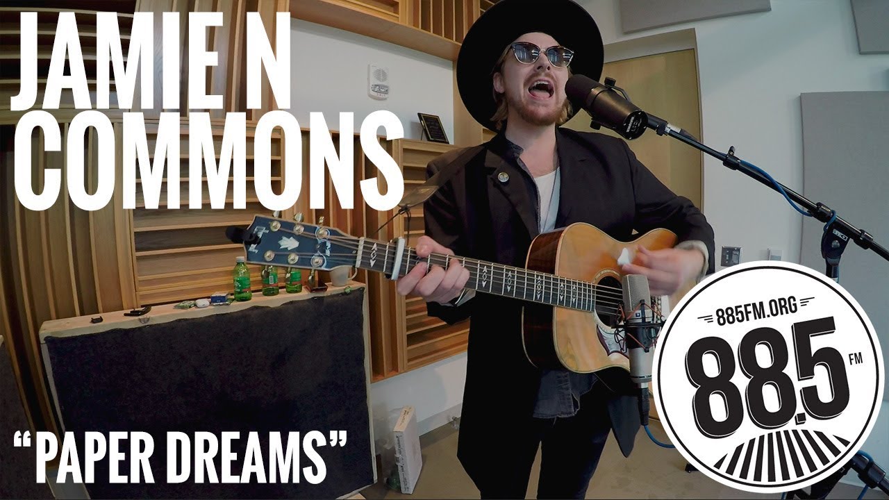 Jamie N Commons || Live @ 885FM || "Paper Dreams" - YouTube