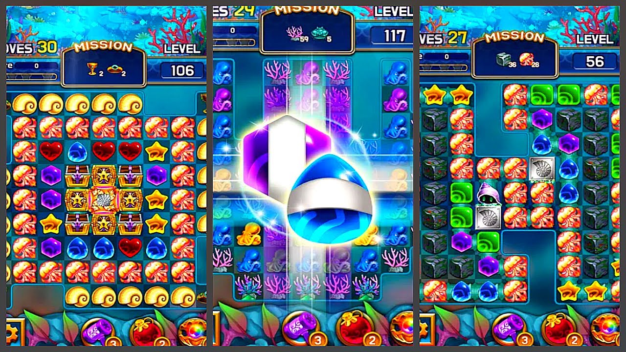 Jewel Abyss: Match3 puzzle (Gameplay Android) - YouTube