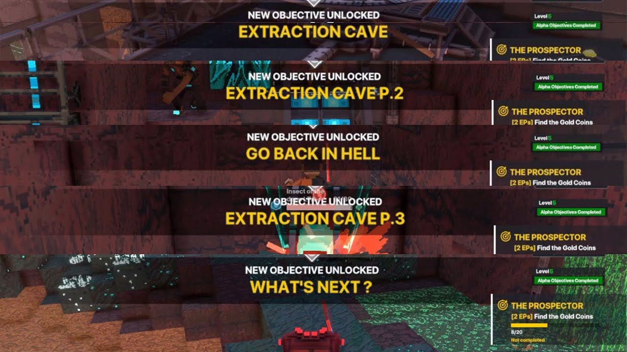 Sandbox Light Trail Adventures Extraction Cave (Full) - YouTube