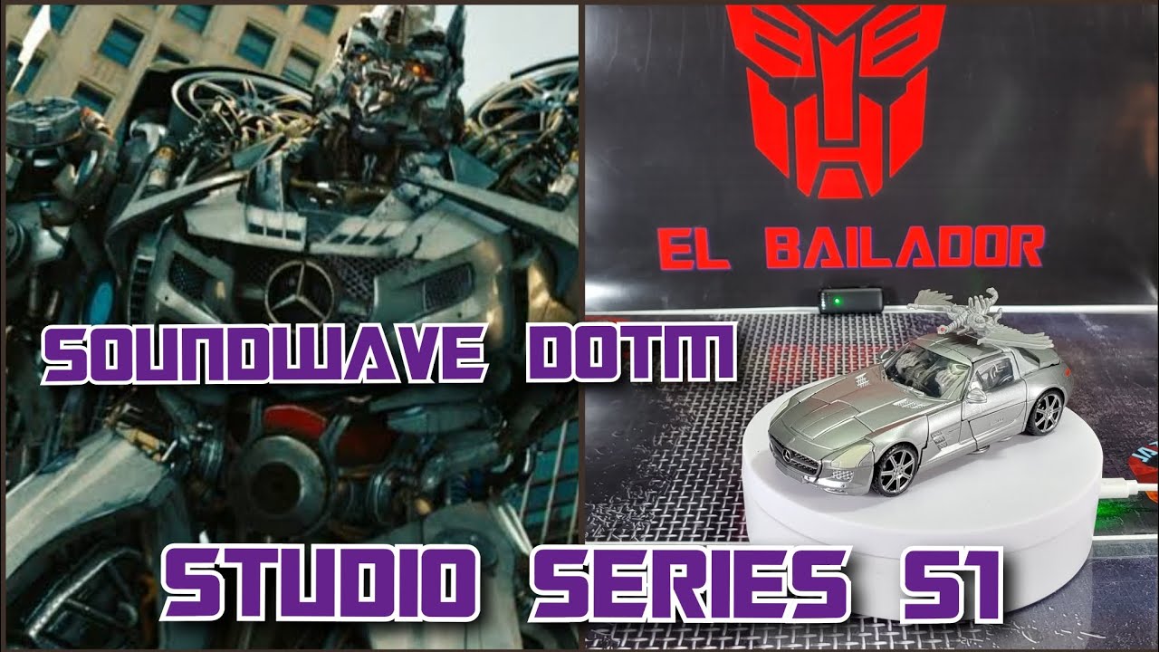 Transformers || Decepticon SOUNDWAVE STUDIO SERIES 51 Mercedez Benz AMG ...
