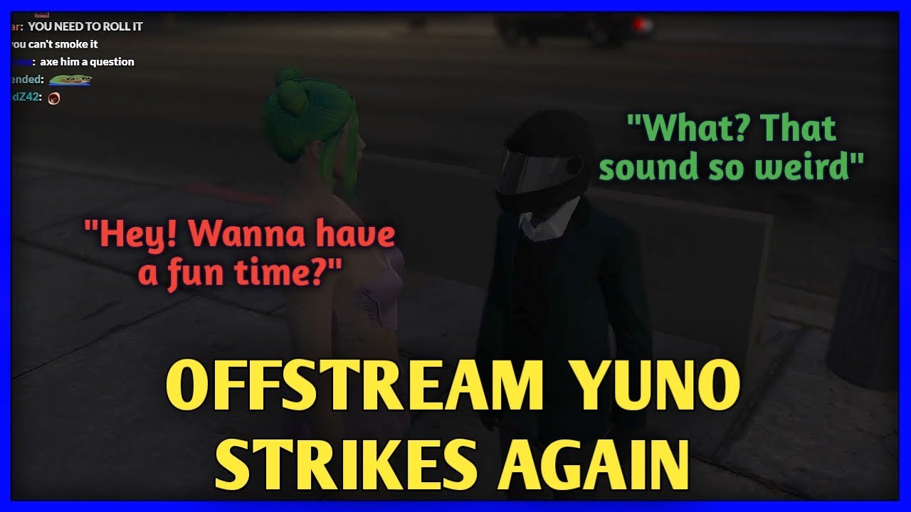 Offstream Yuno Trolls & Yoinks Ellie Yen's Weed - YouTube