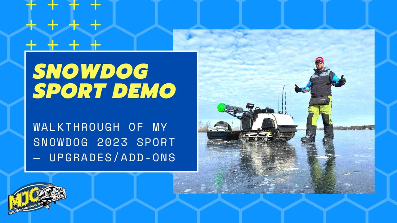 Snowdog 2023 Sport Walkthrough | Upgrades and Add-Ons - YouTube