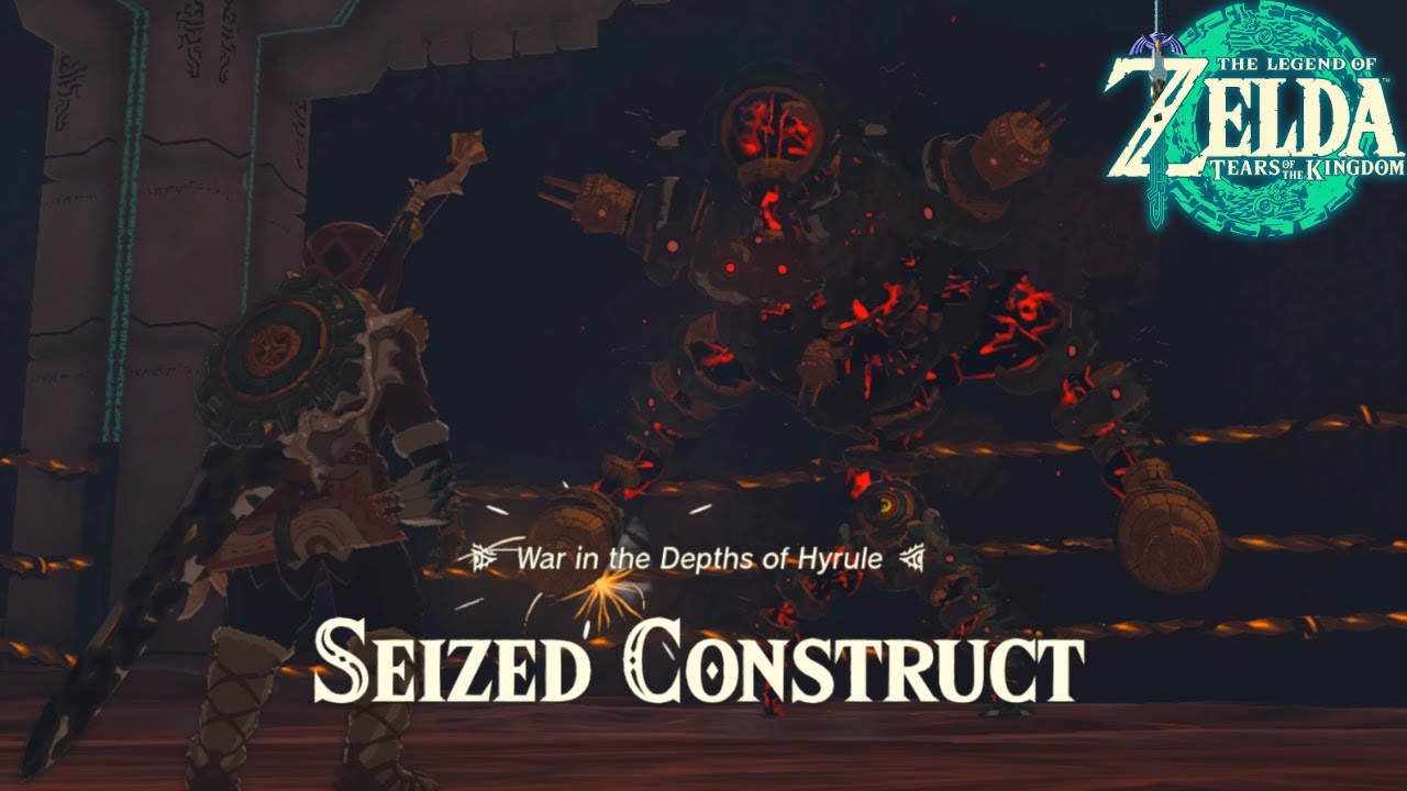 How to Beat Final Boss Seized Construct Zelda: Tears of the Kingdom ...